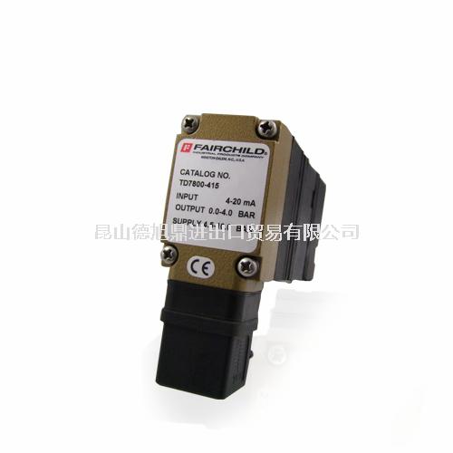 美国FAIRCHILD电动/气动 I/P、EP转换器TD7800-414